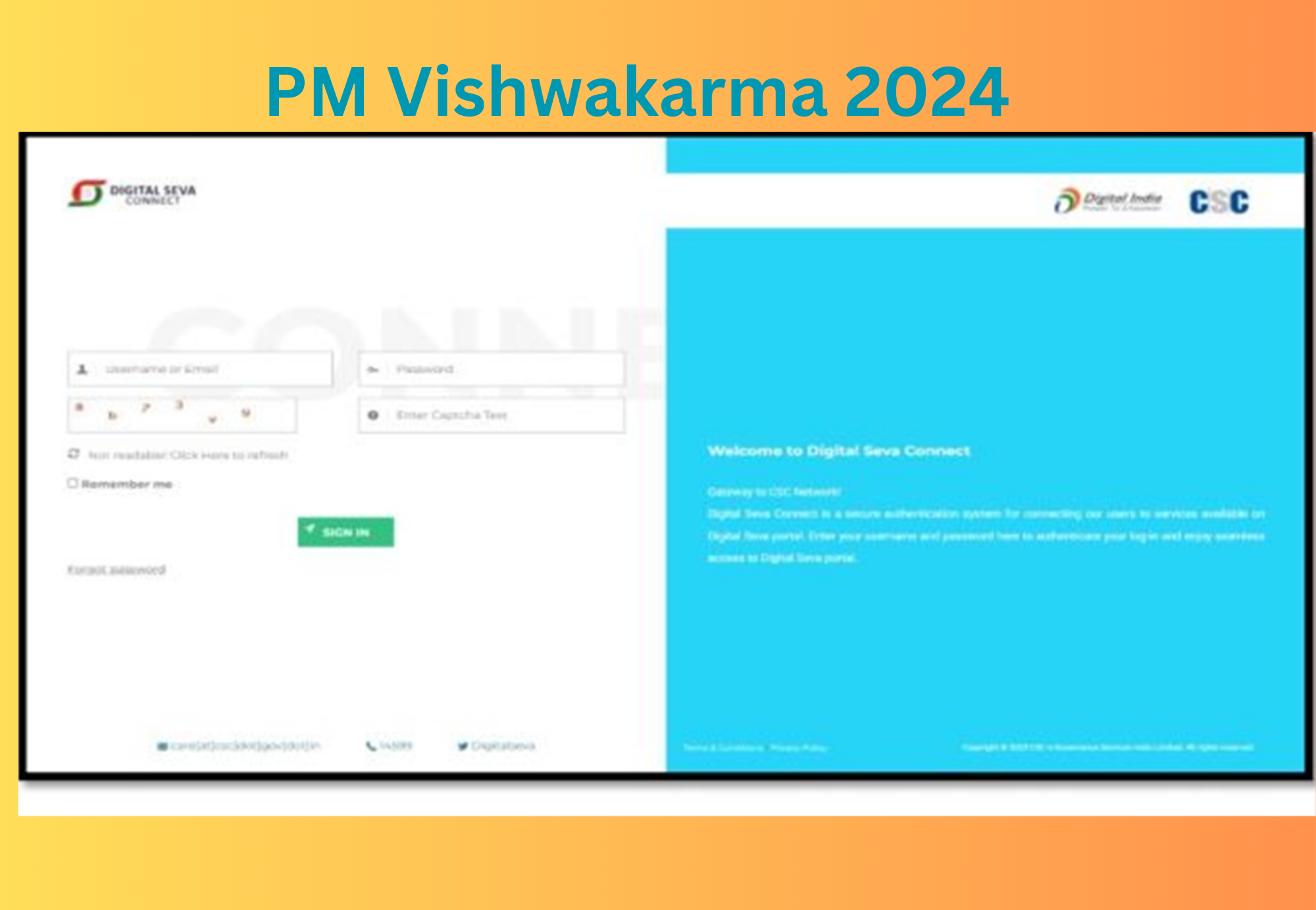 PM Vishwakarma Yojana Registration 2024 ! Online Apply, Login and Check ...